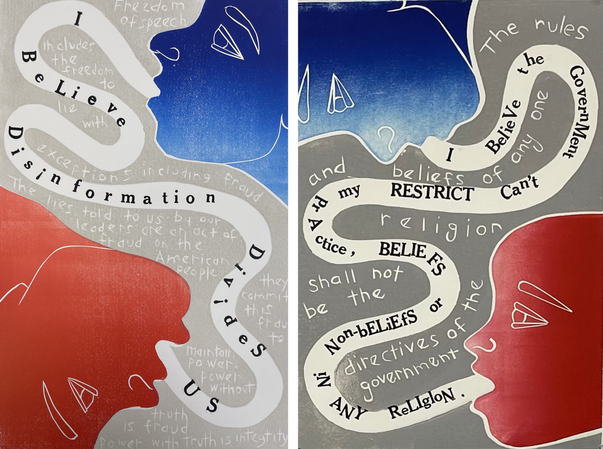 I Believe Disinformation Divides Us ($175) and I Believe the Government ...