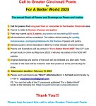 sos art cincinnati – Arts Vehicles for Peace and Justice and for a Change